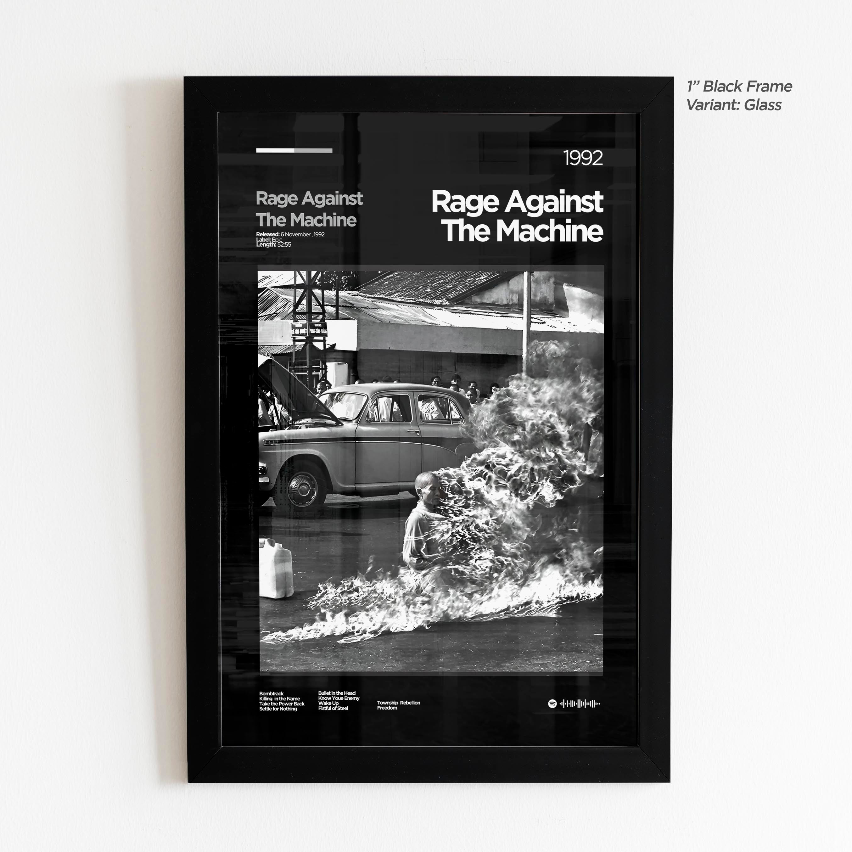 Rage Against The Machine Album Art - Bellevue – PugetSound