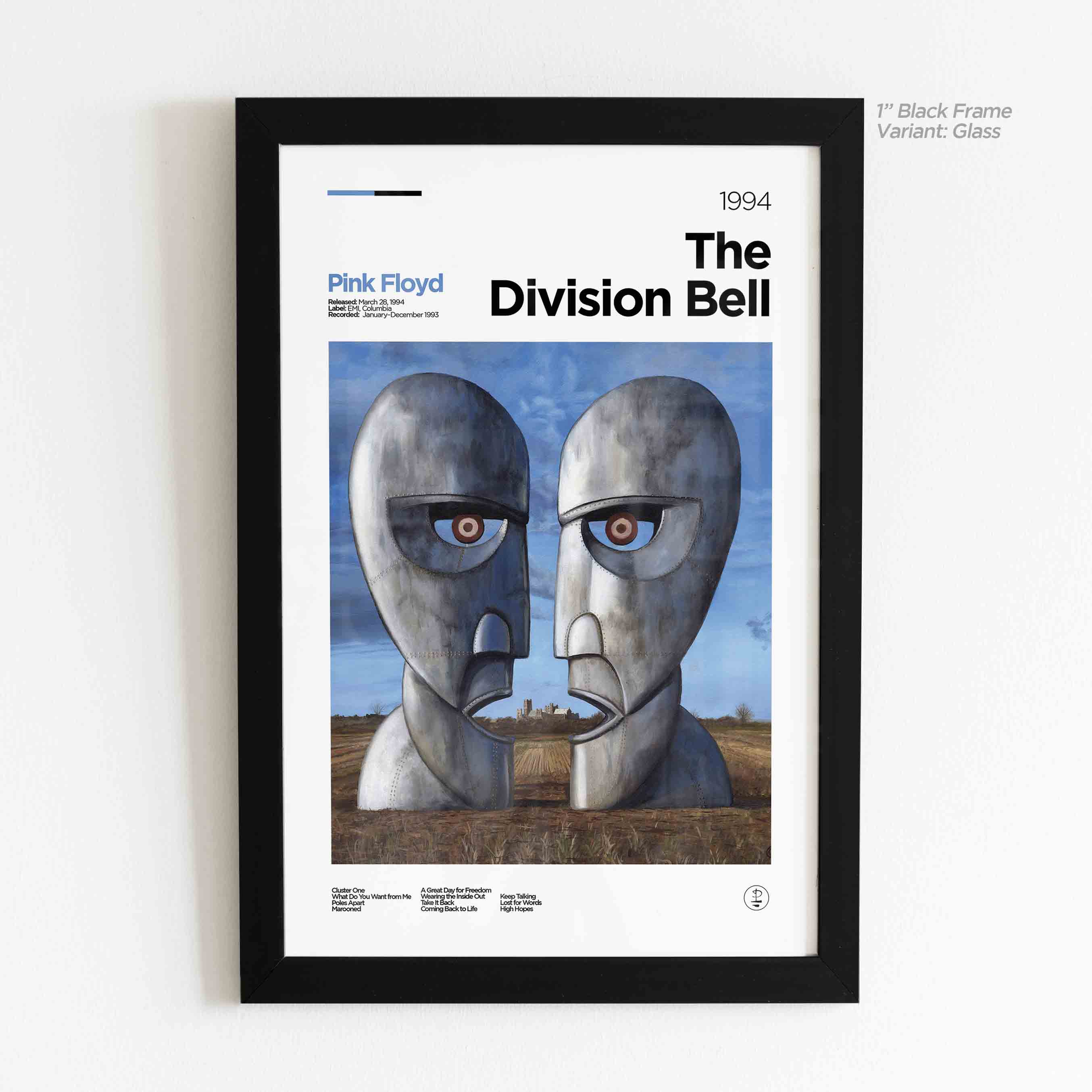 The Division Bell Album Art - Bellevue – PugetSound