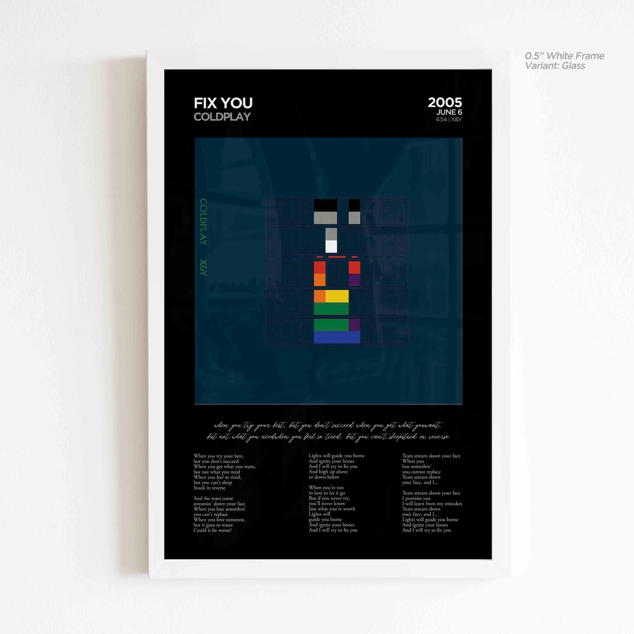 Fix You Coldplay Album Cover