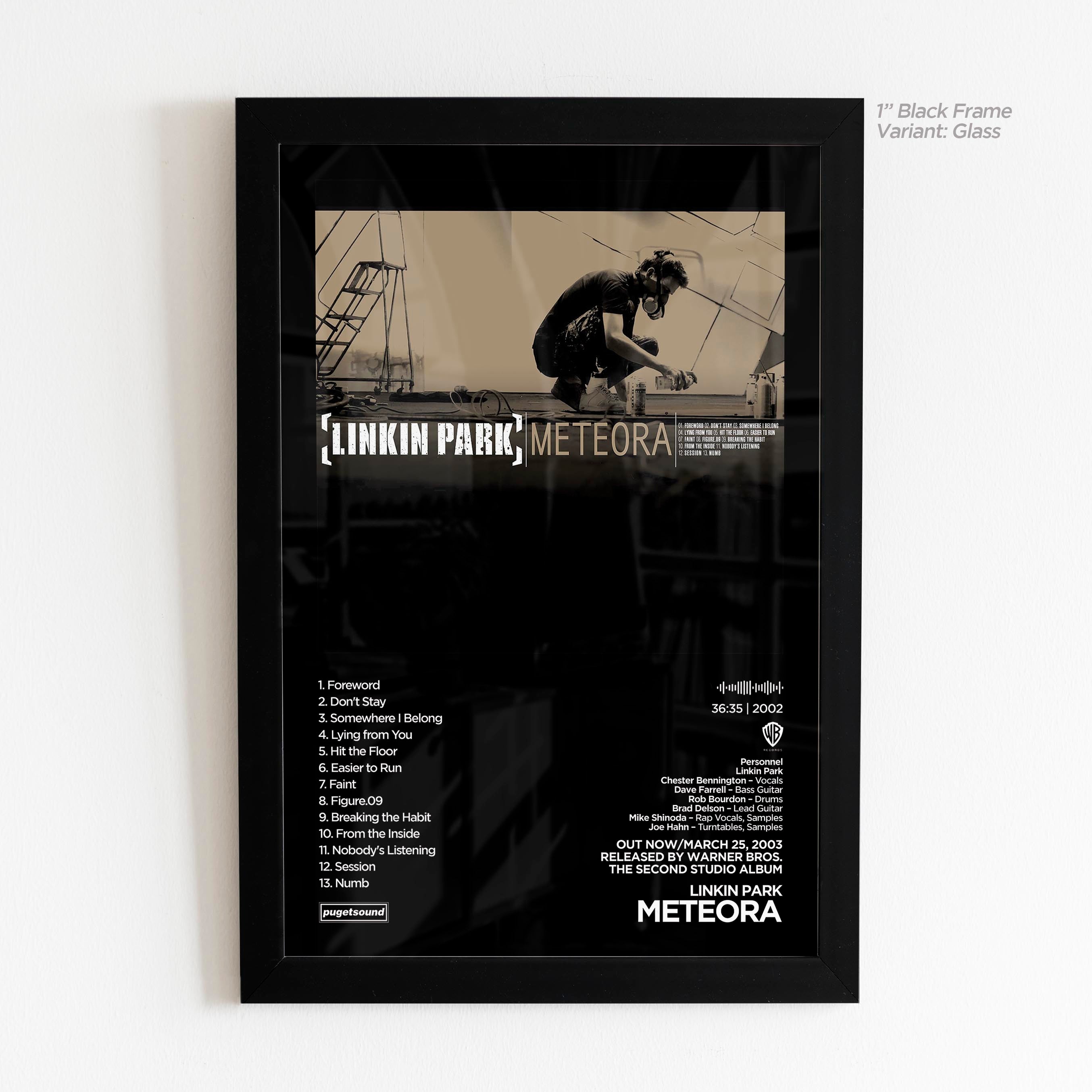 Meteora Album Art - Mercer – PugetSound