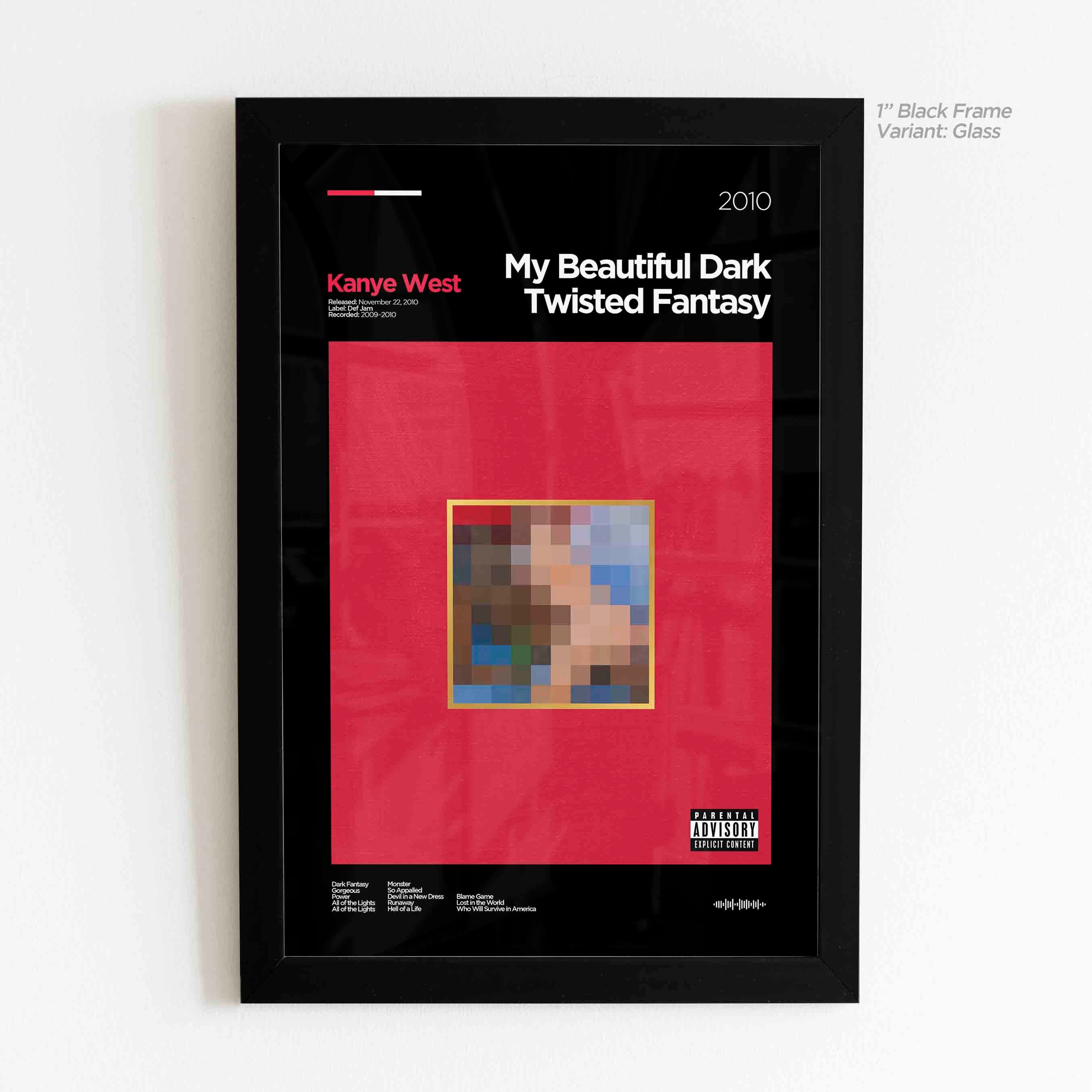 My Beautiful Dark Twisted Fantsy Album Art - Bellevue – PugetSound