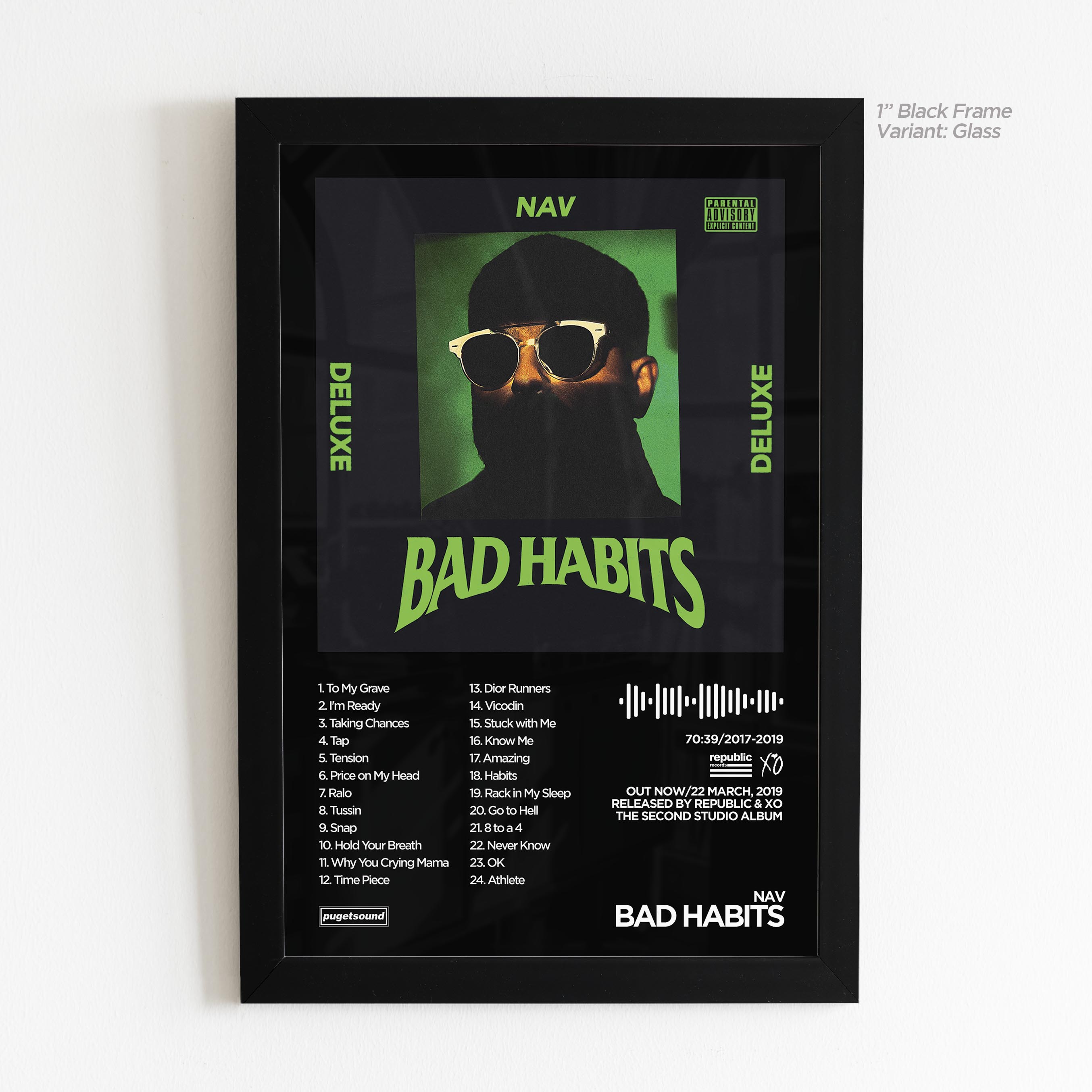 Bad Habits Album Art - Mercer – PugetSound