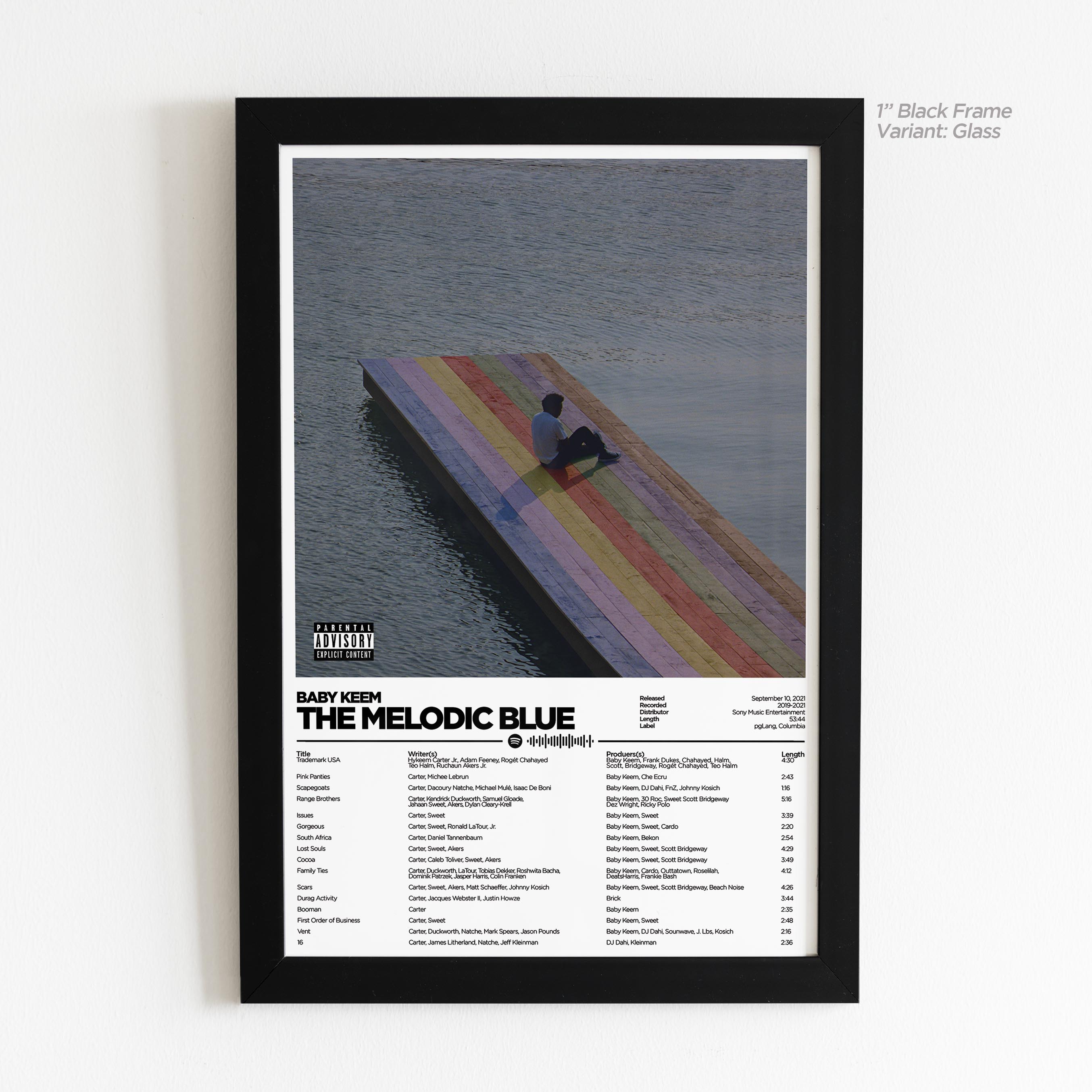 The Melodic Blue Album Art - Broadway – PugetSound