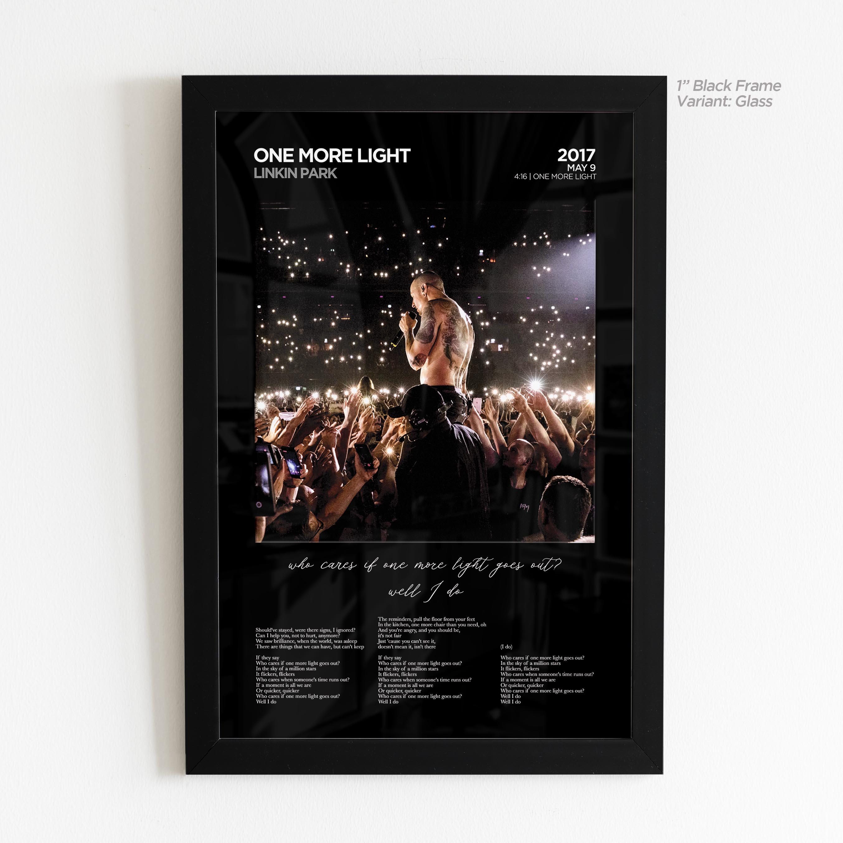 One More Light Lyric Art - Union – PugetSound